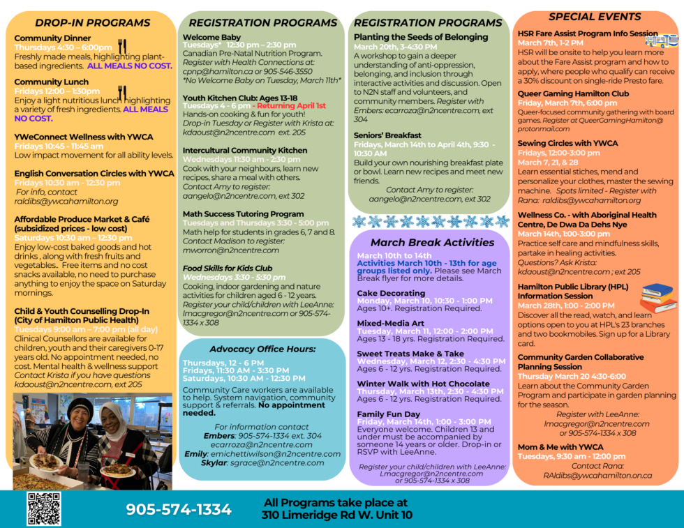Hamilton Community Food Centre | Neighbour to Neighbour Centre